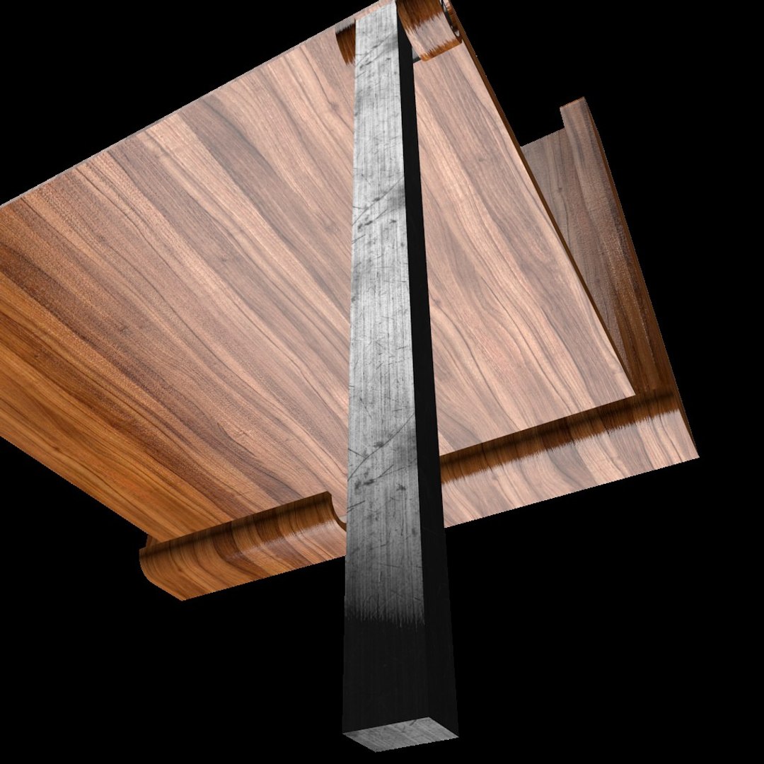 3D Hidden Table 1 Wood - TurboSquid 1255197