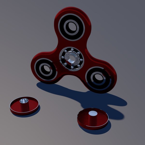 3D spinner fidget model - TurboSquid 1299484