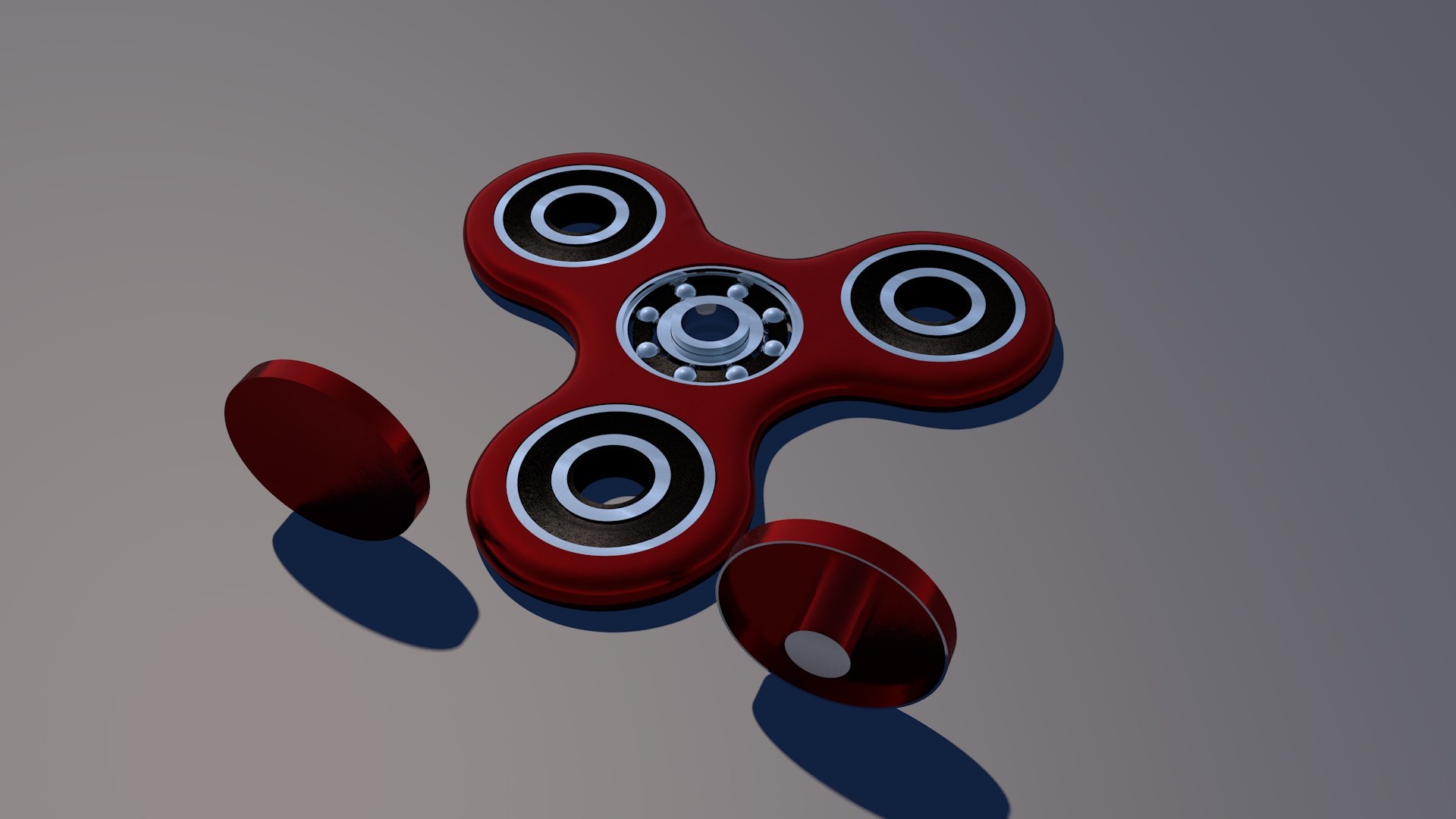 3D Spinner Fidget Model - TurboSquid 1299484
