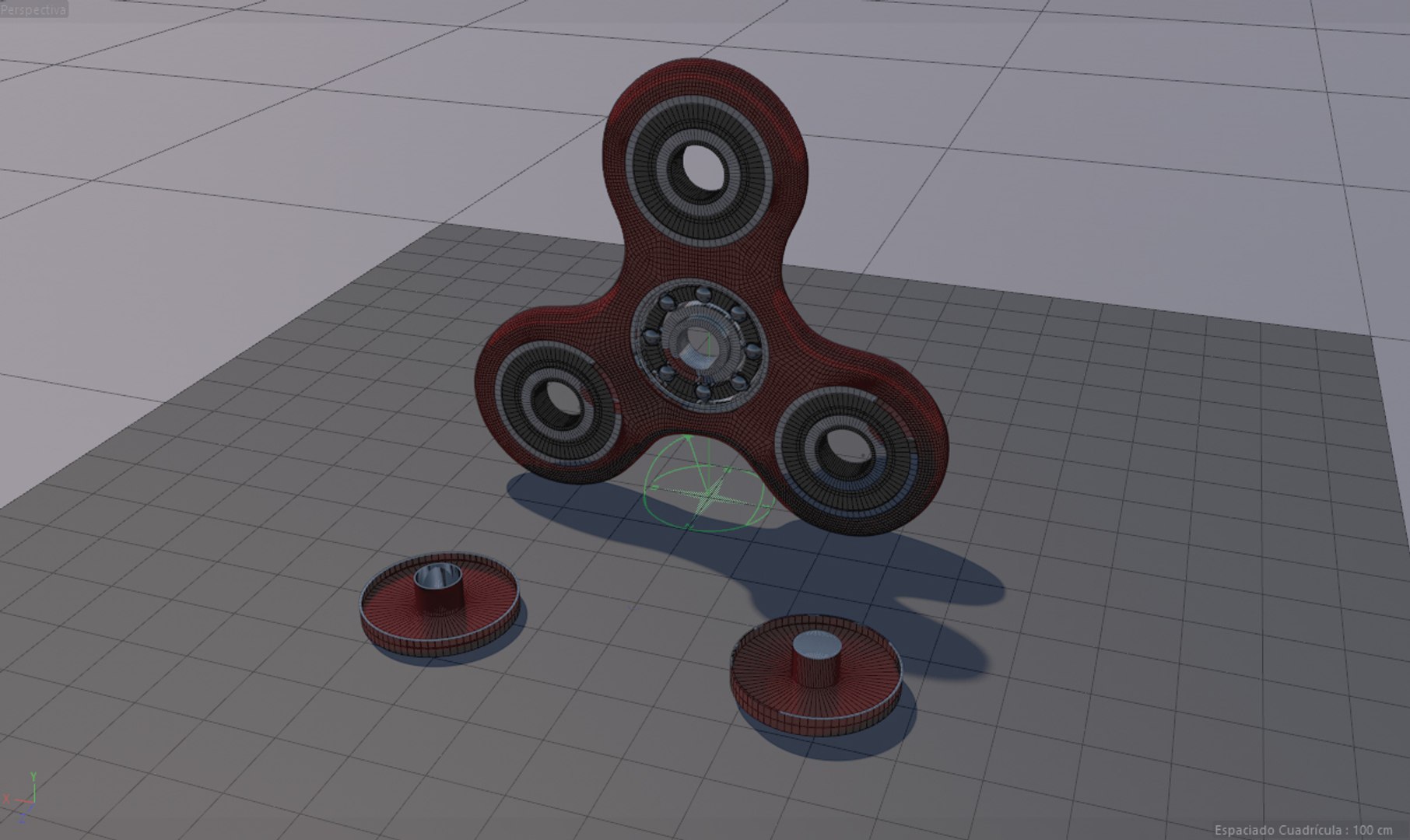 3D Spinner Fidget Model - TurboSquid 1299484