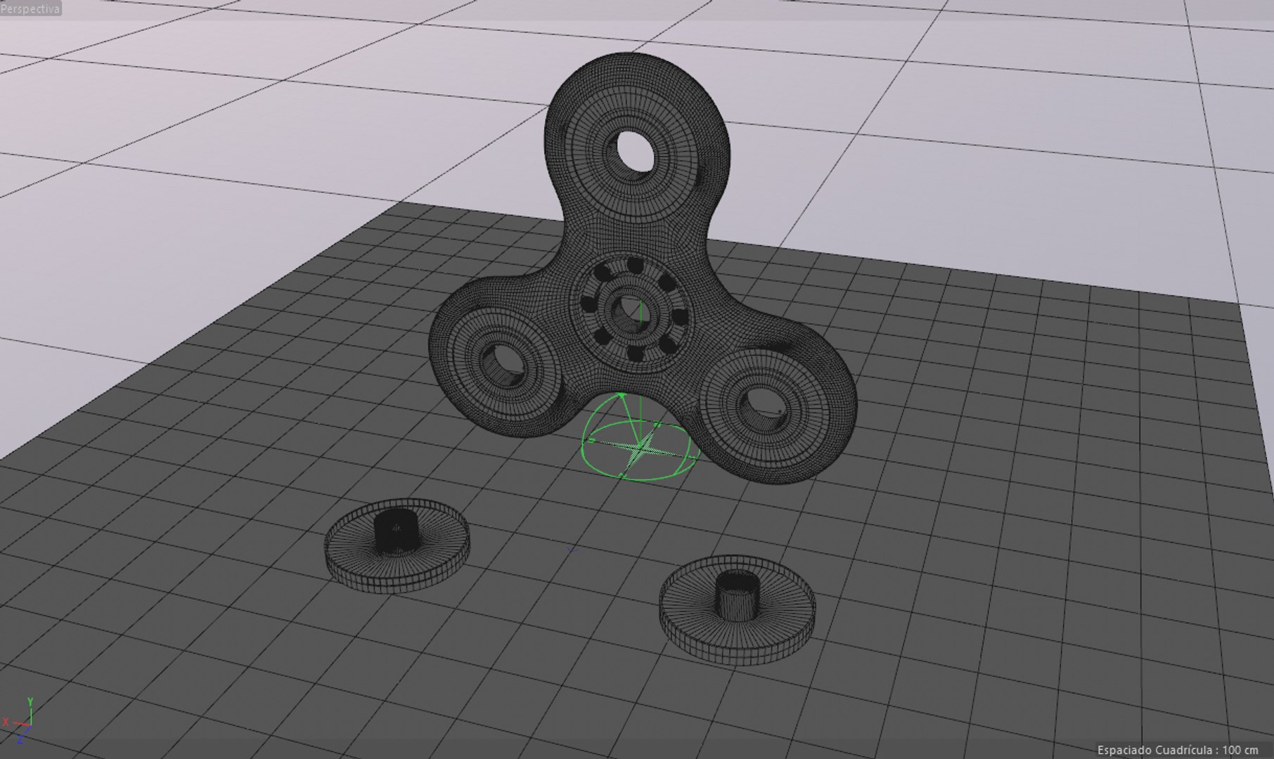 3D Spinner Fidget Model - TurboSquid 1299484