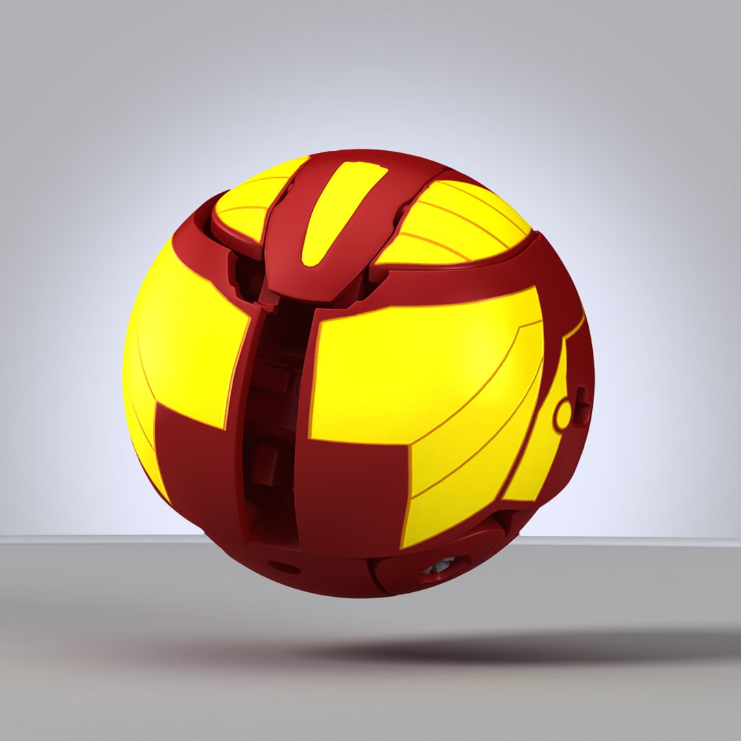 3d Model Of Bakugan Red Dragon