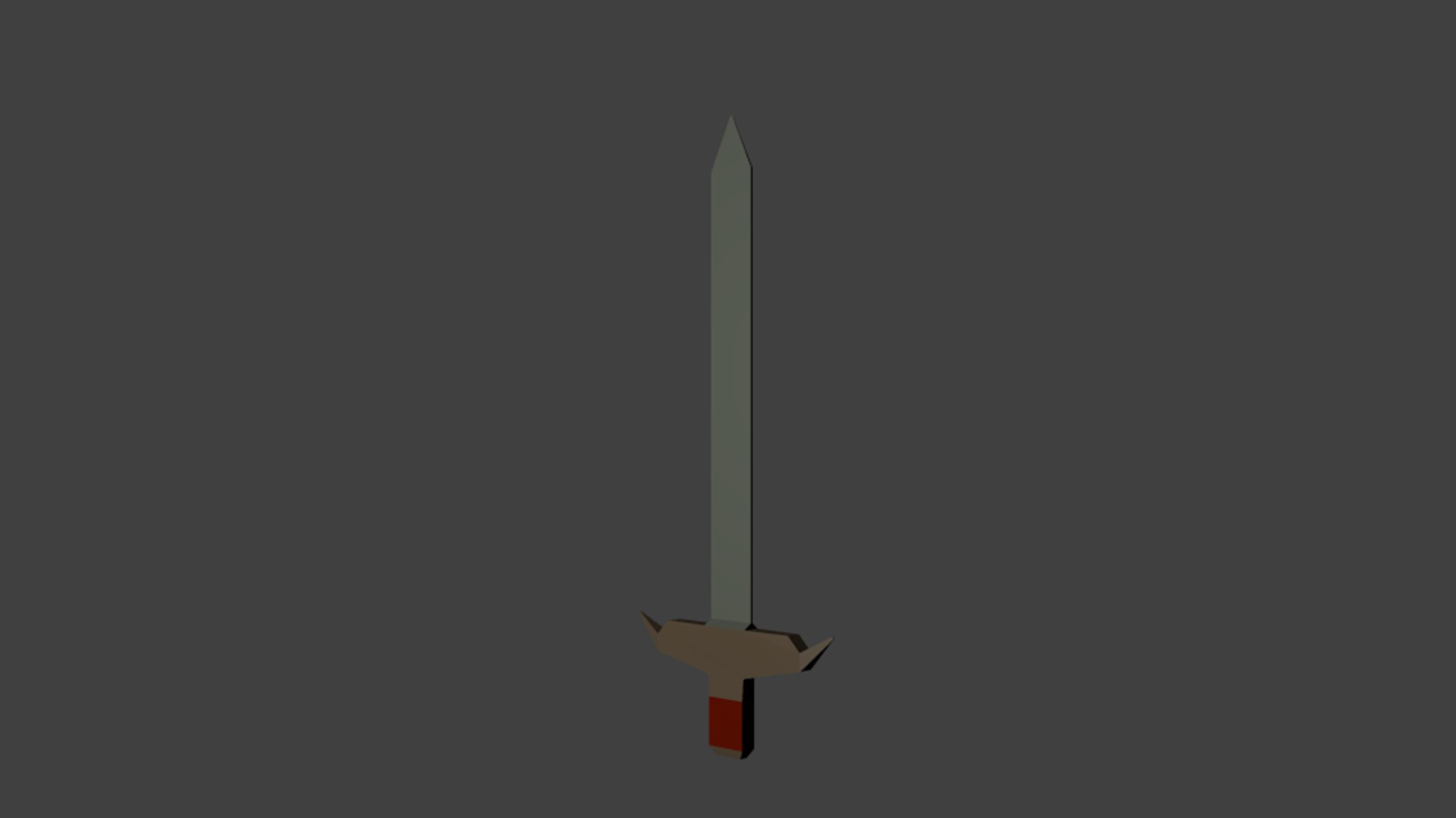 Sword Low Poly 3D Model - TurboSquid 1780821