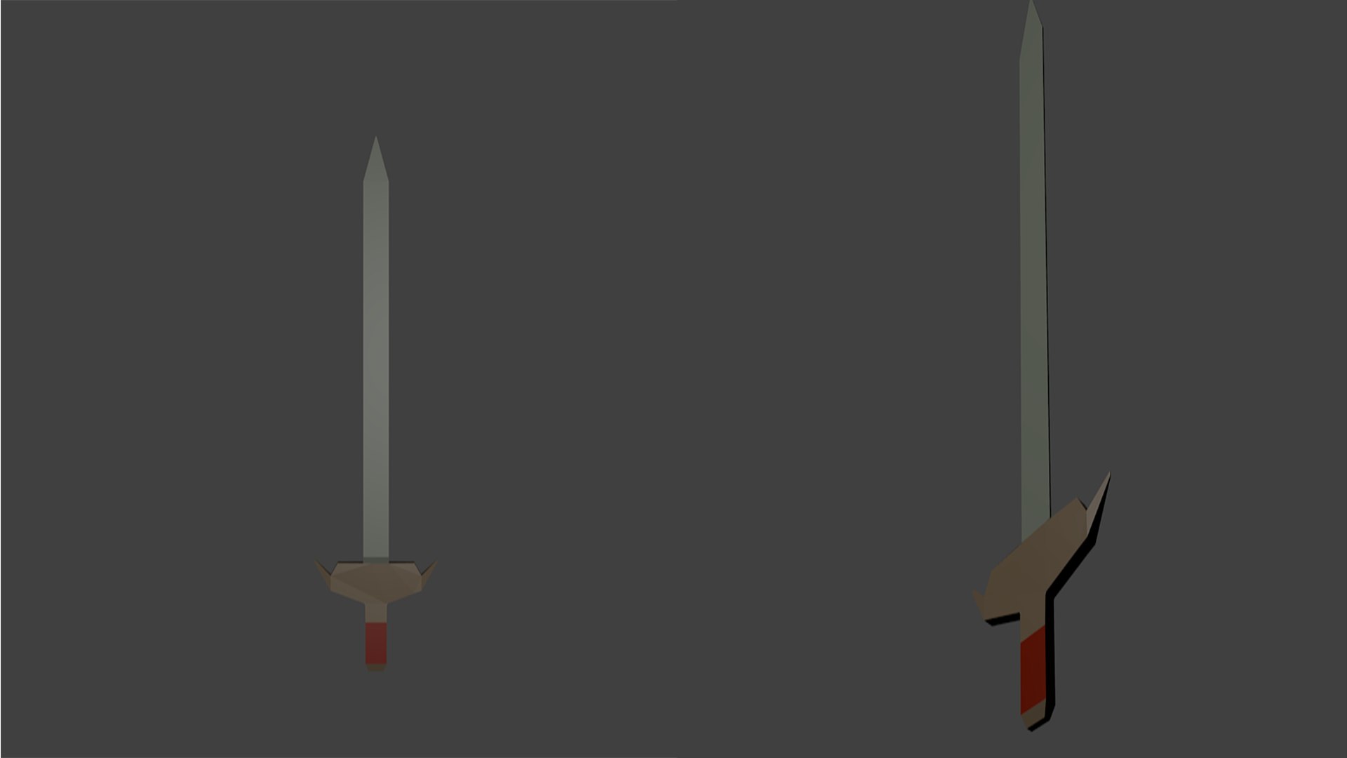 Sword Low Poly 3D Model - TurboSquid 1780821