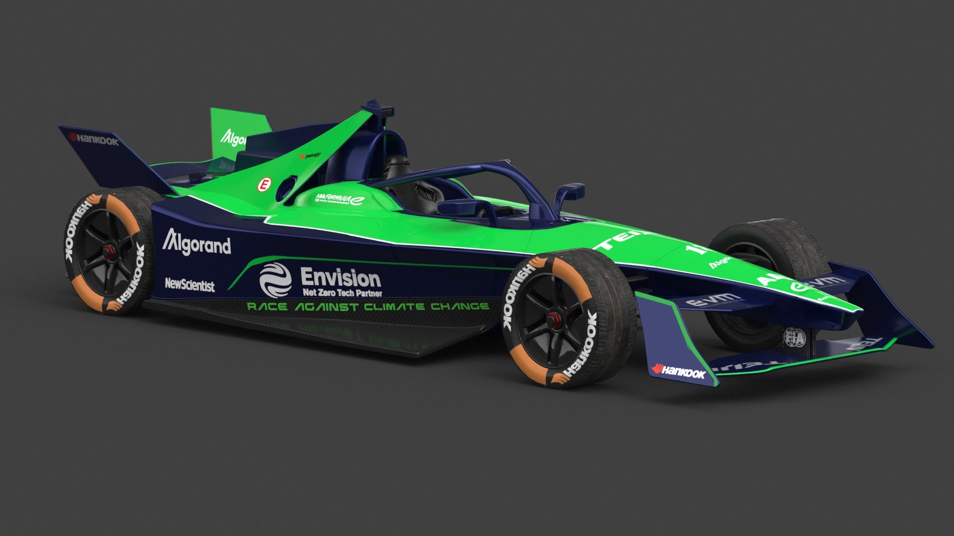 Envision Racing Formula E Team 2024 PBR 3D - TurboSquid 2246473