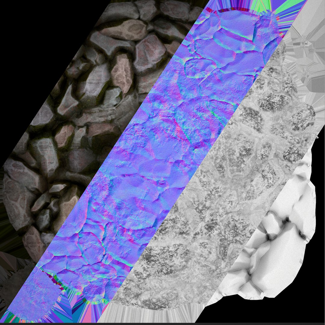 Copper Ore Deposits Rocks In Cave 3D Model - TurboSquid 2302012