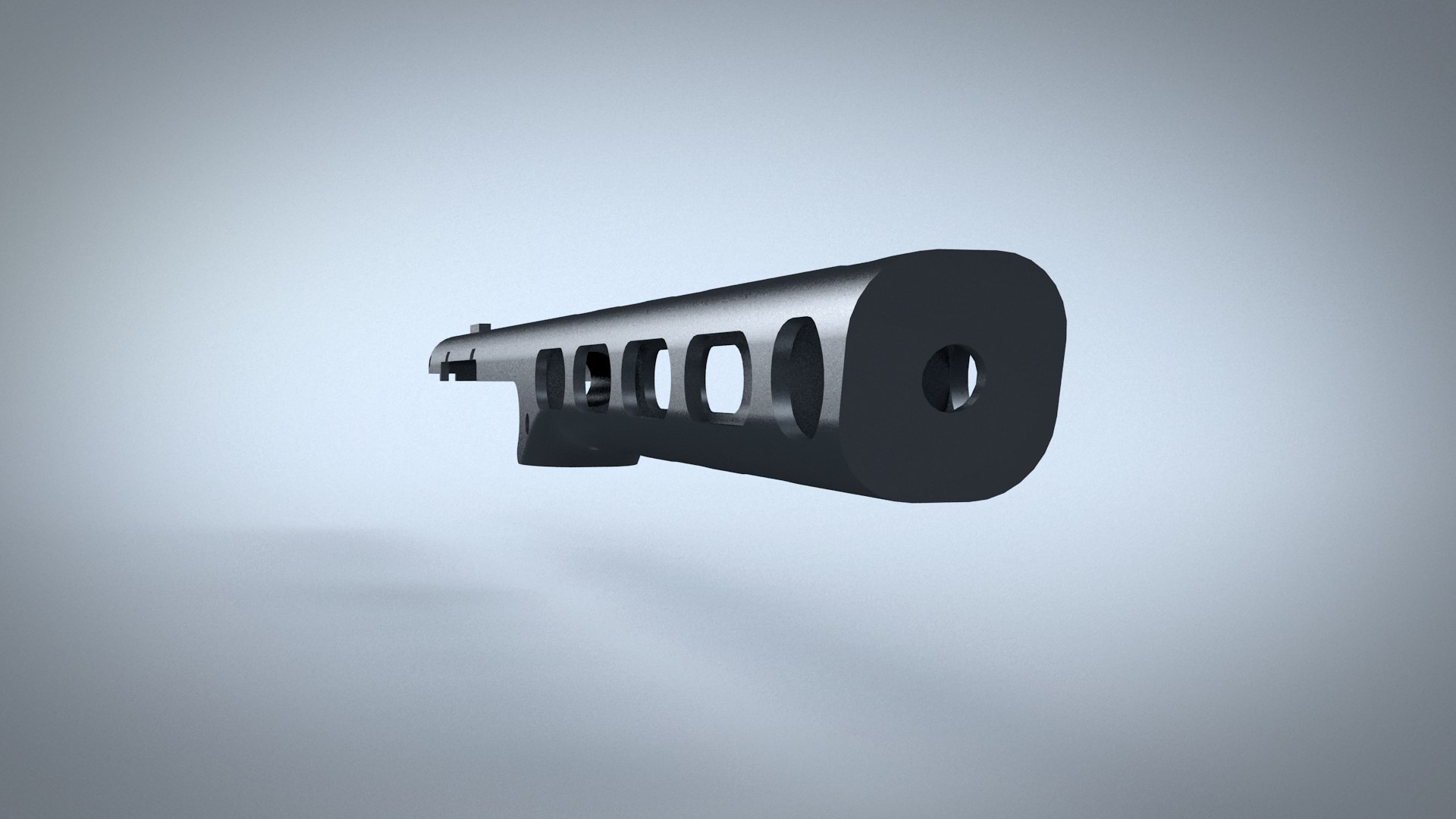 3D Ppsh 41 Receiver Model - TurboSquid 1624898