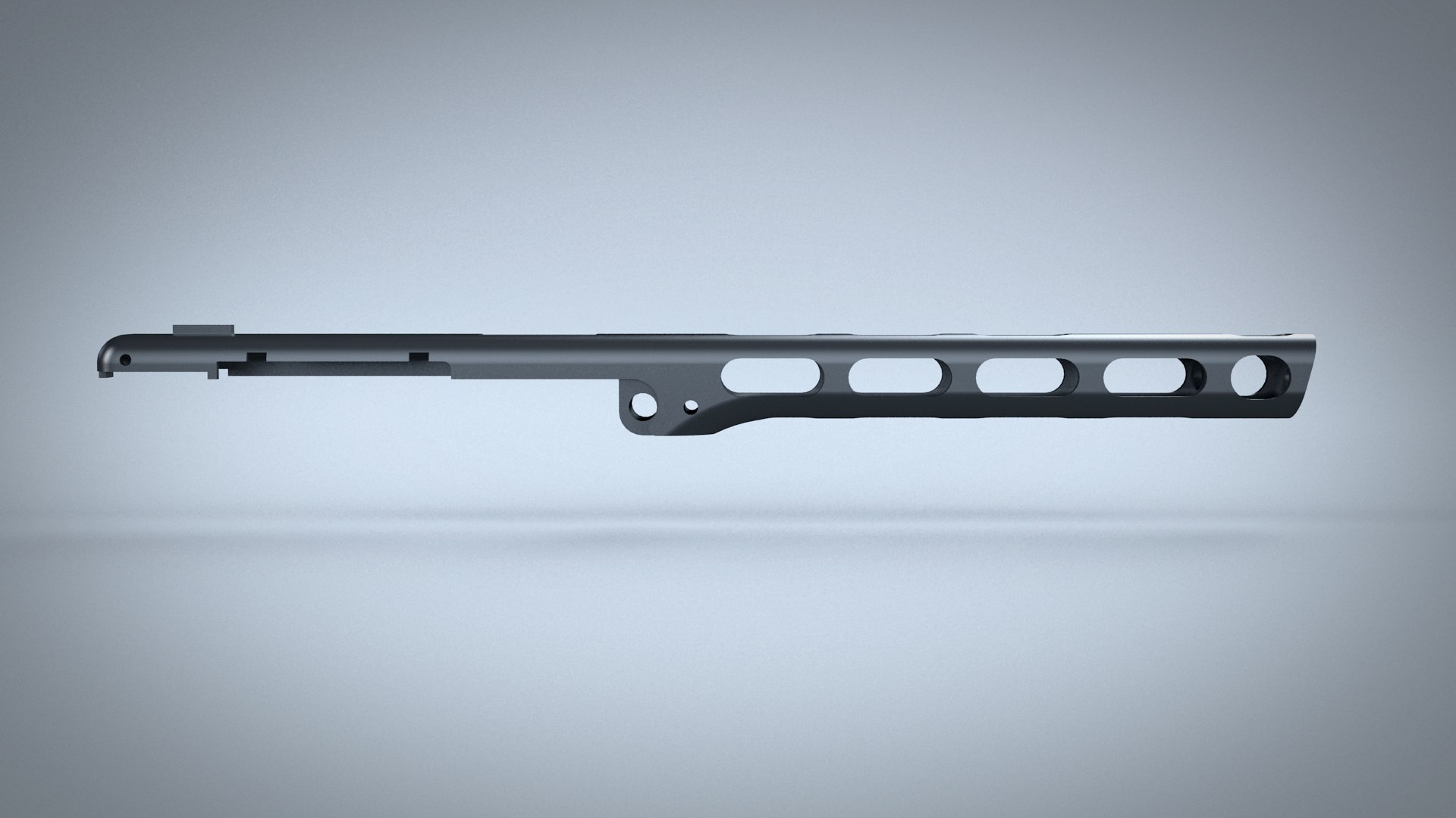 3D Ppsh 41 Receiver Model - TurboSquid 1624898