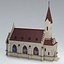 3ds Max Church Cathedral