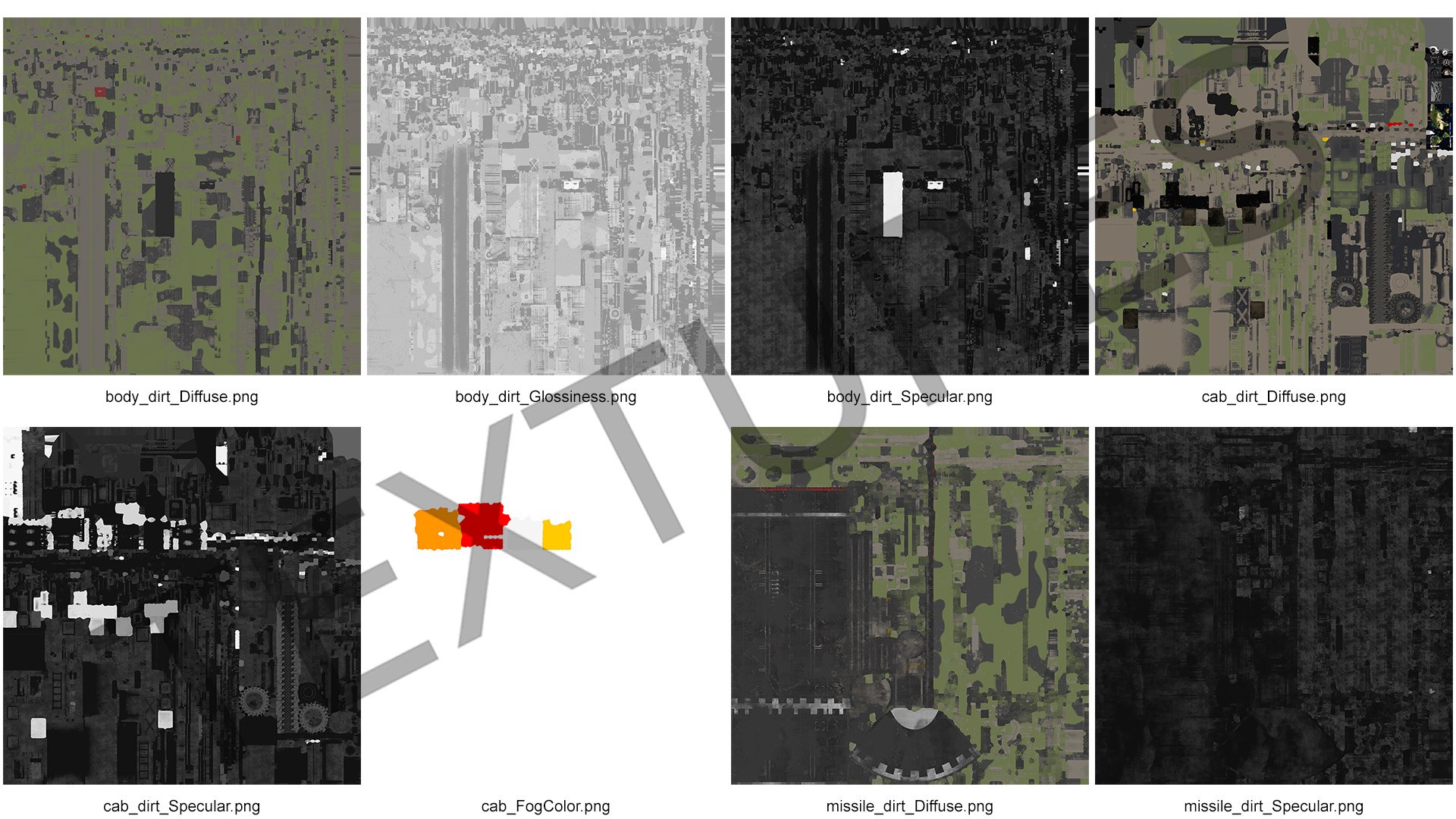 3D 9 axle transporter erector model - TurboSquid 1524354