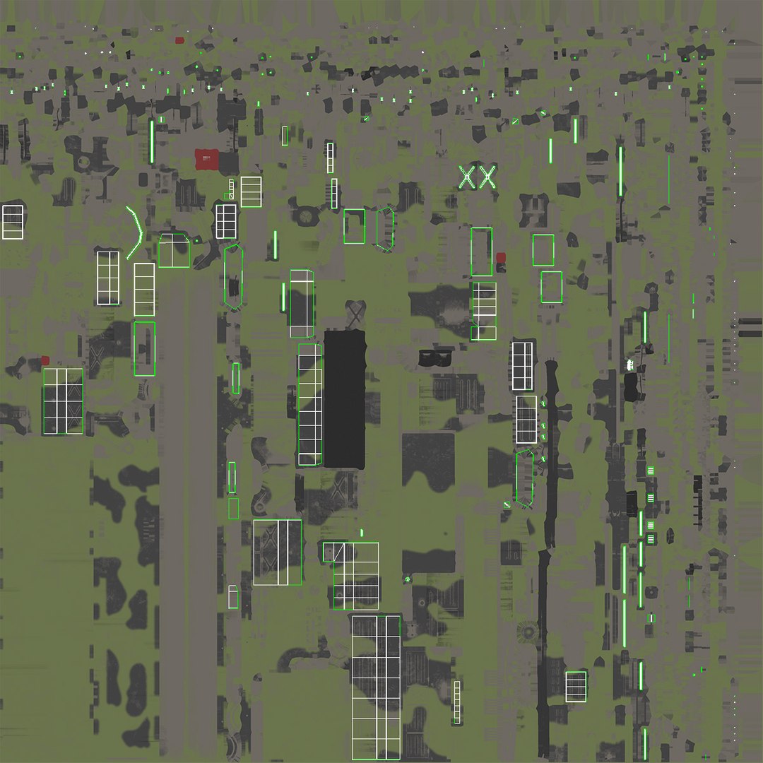 3D 9 axle transporter erector model - TurboSquid 1524354