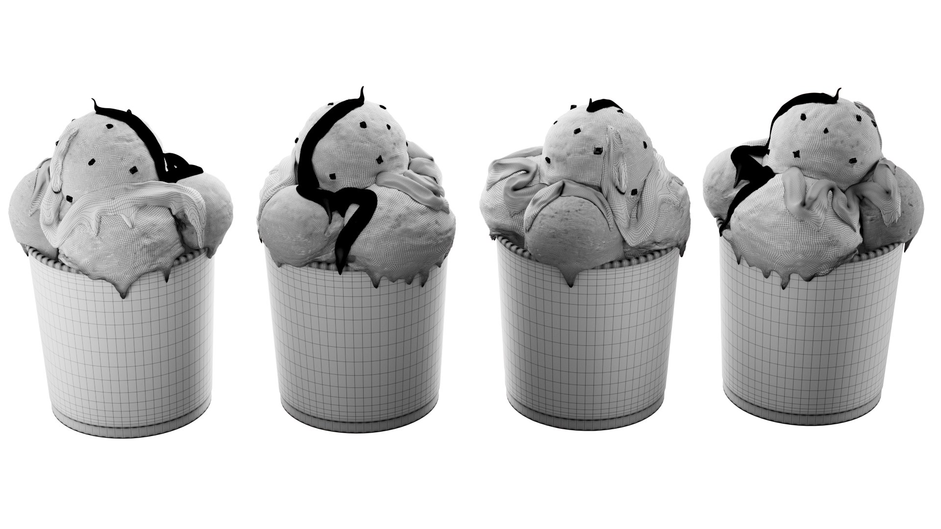 Ice Cream Model - TurboSquid 2421712