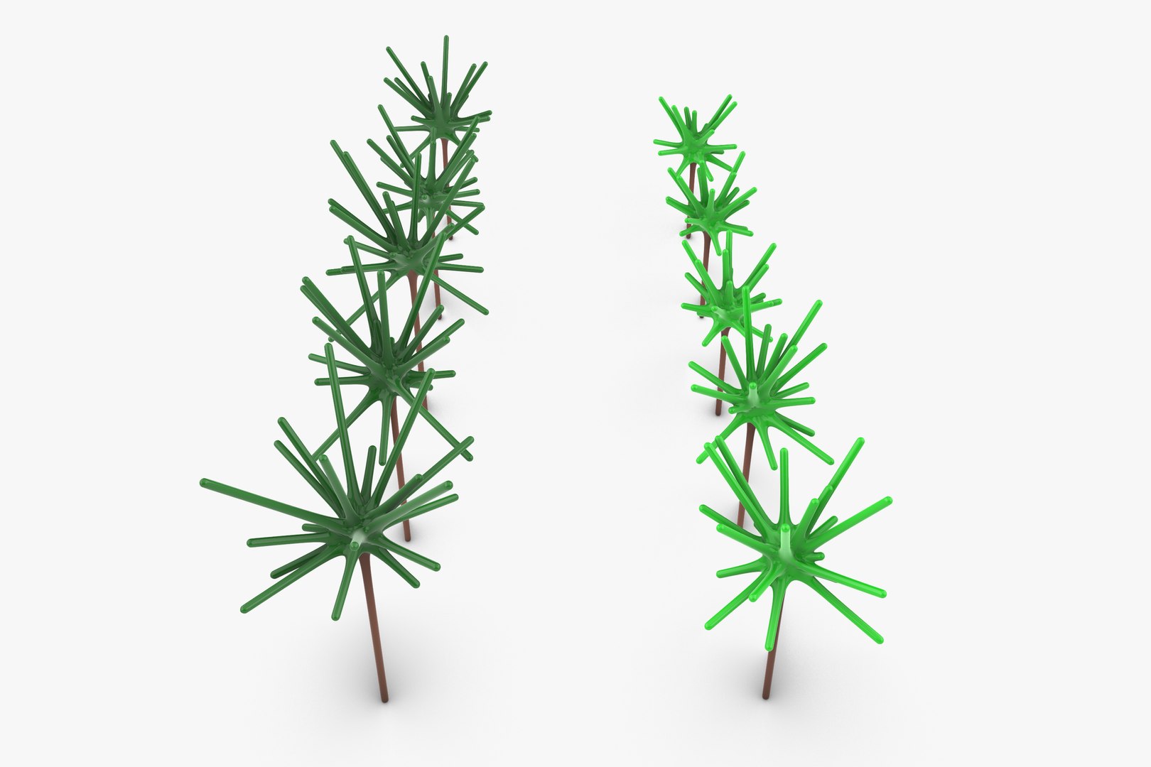 3D SciFi Abstract Trees V1 Model - TurboSquid 1972072