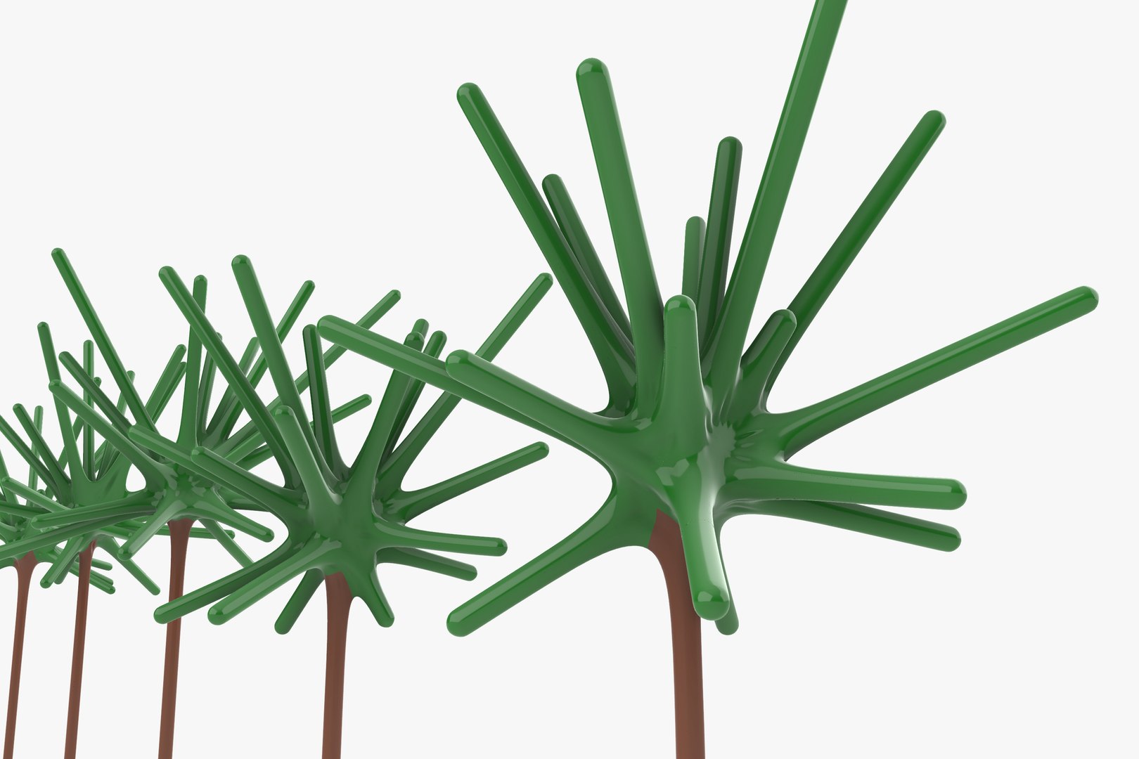 3D SciFi Abstract Trees V1 Model - TurboSquid 1972072