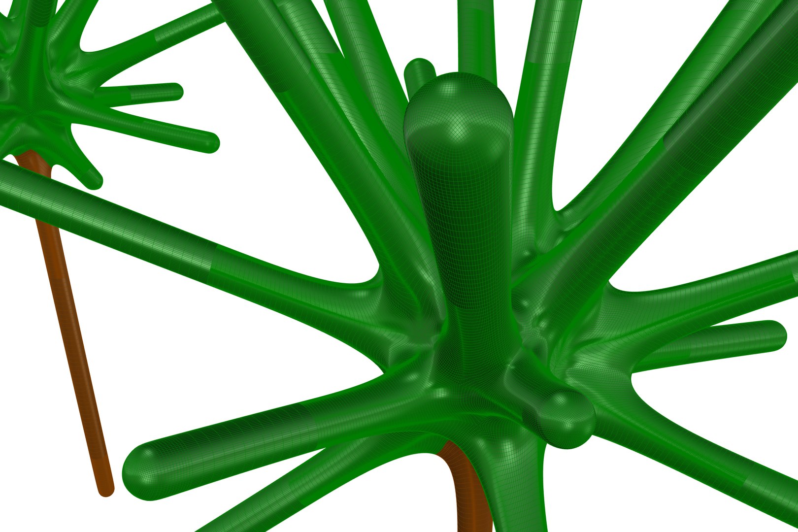 3D SciFi Abstract Trees V1 Model - TurboSquid 1972072