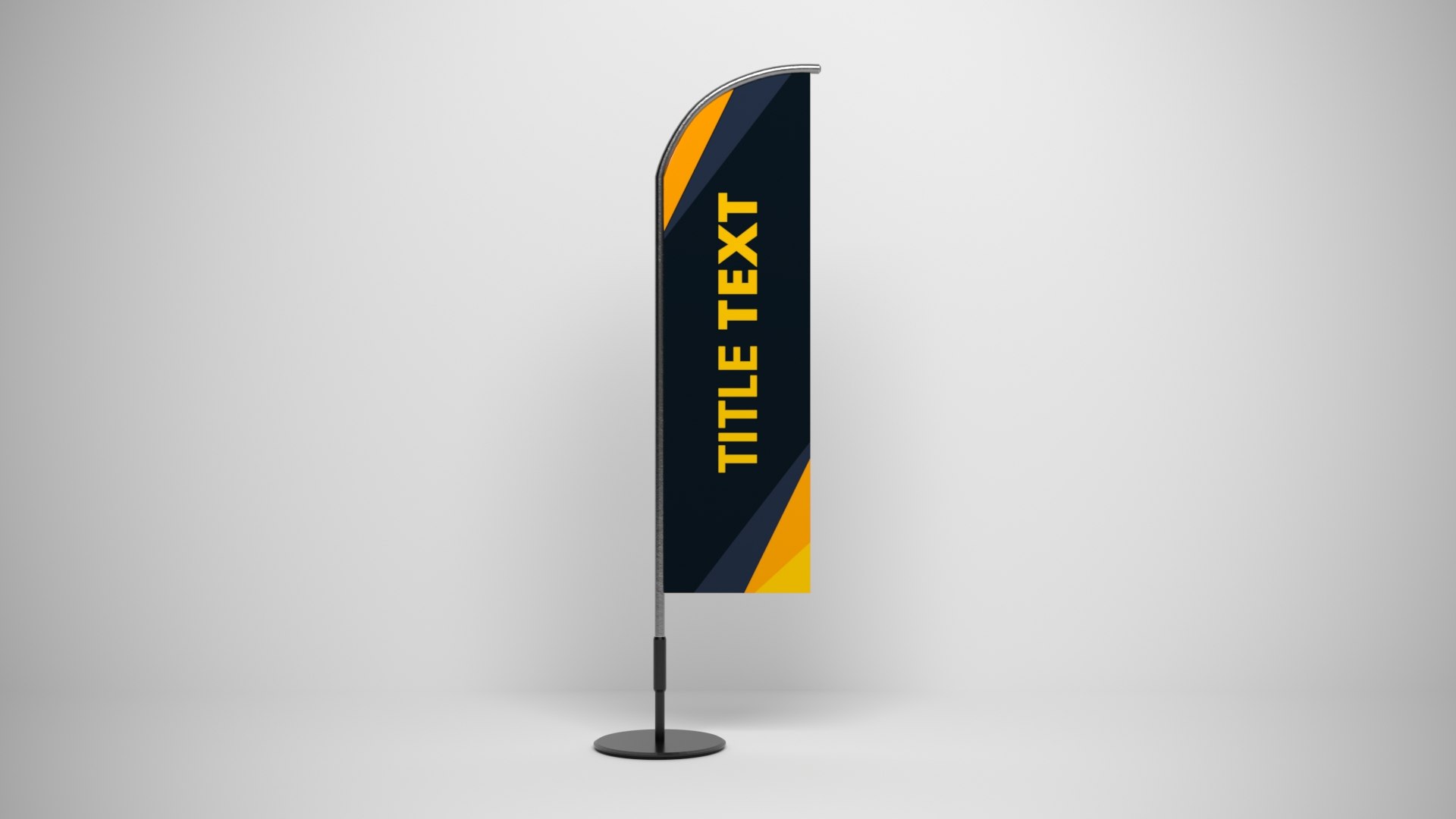3D Banner Flags Low-poly Model - TurboSquid 2115497