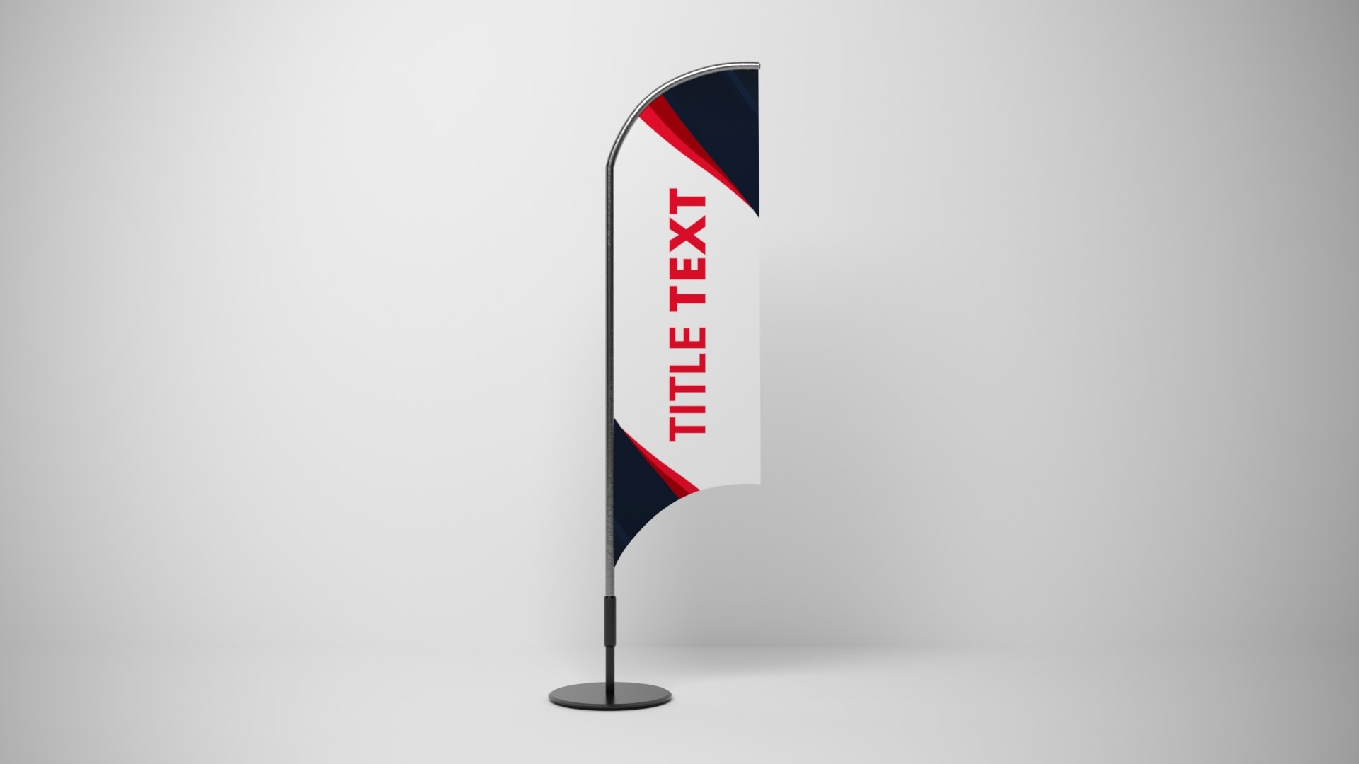 3D Banner Flags Low-poly Model - TurboSquid 2115497