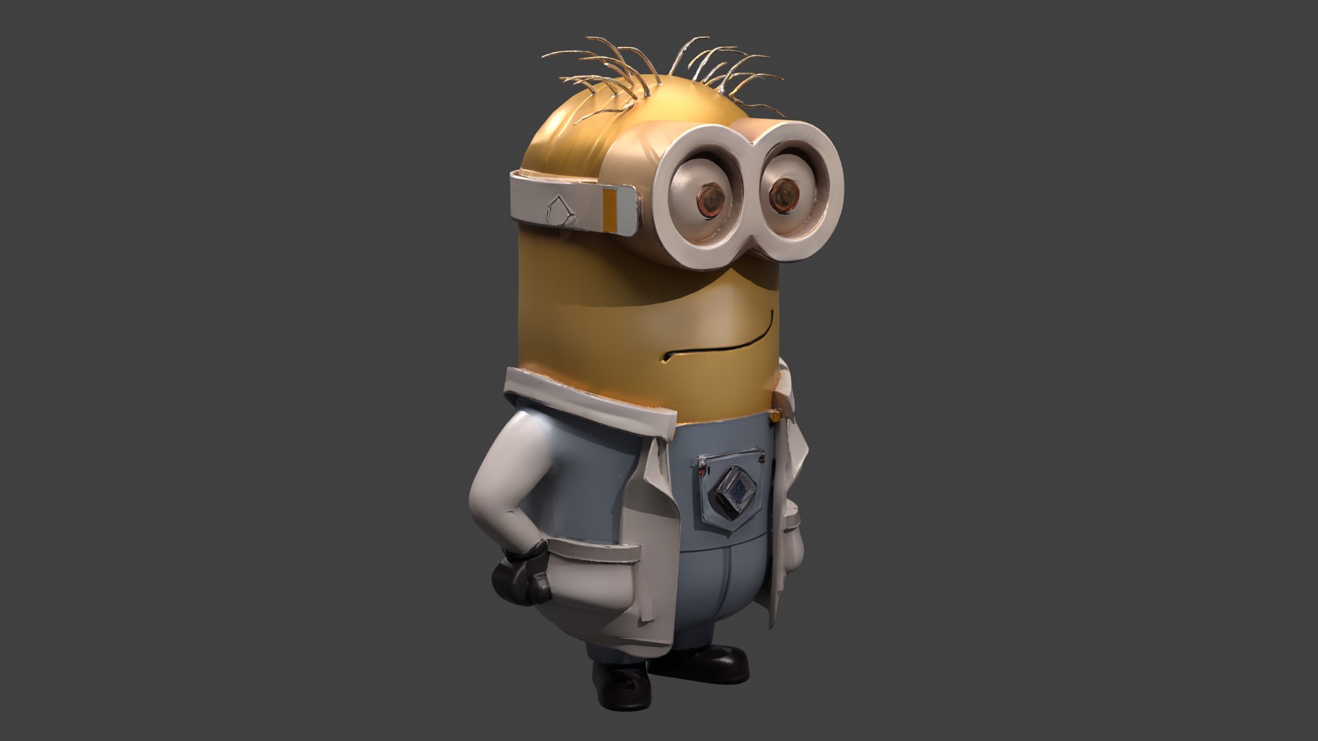3D Minion Statue 3D Model Ready For 3D Print - TurboSquid 2409585