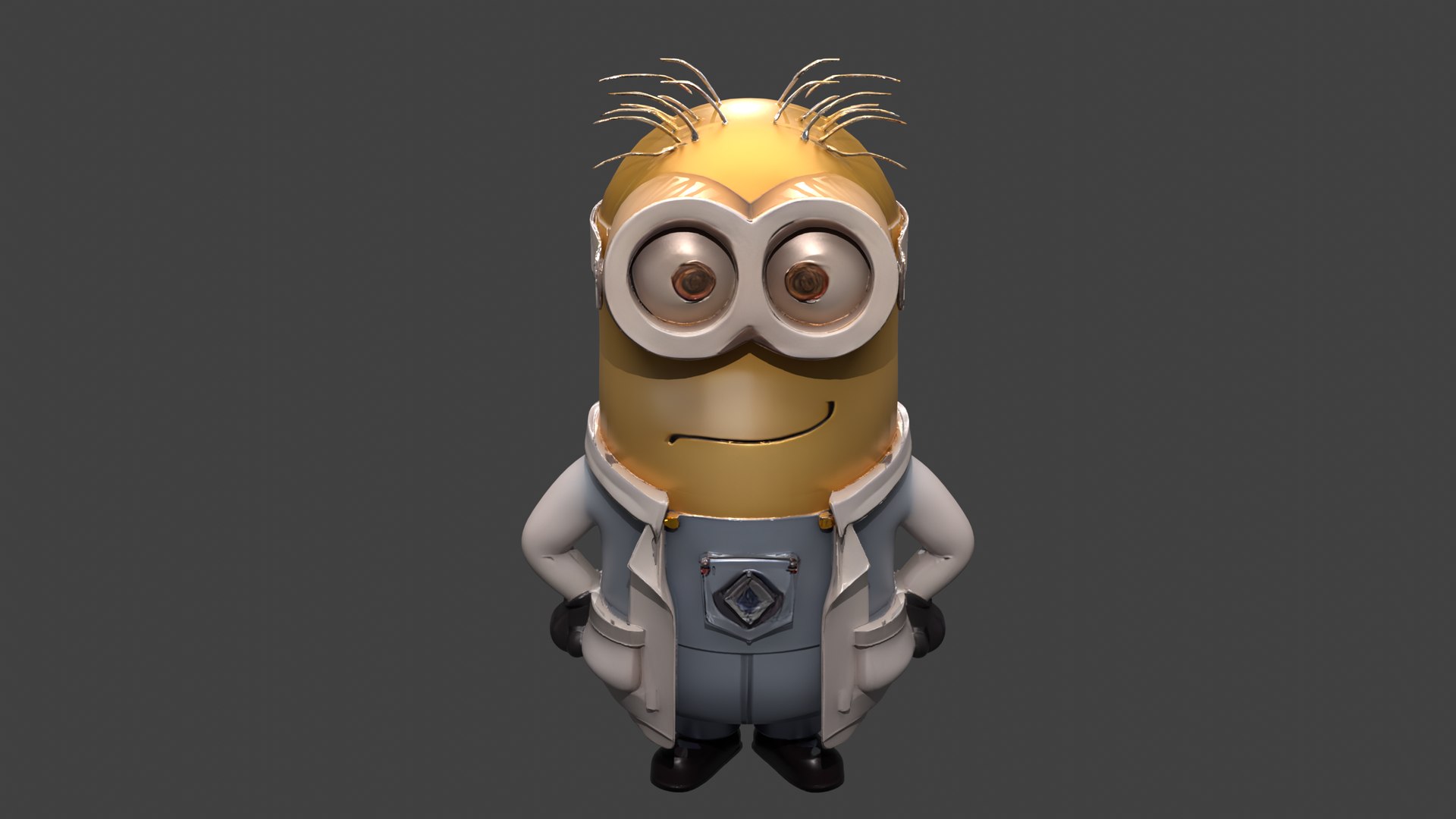 3D Minion Statue 3D Model Ready For 3D Print - TurboSquid 2409585