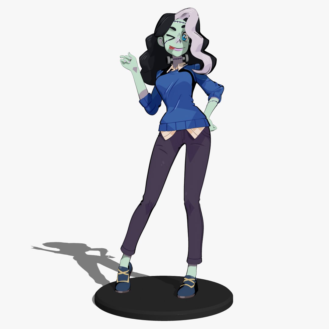 Vicky Pose D 3D model - TurboSquid 2101231