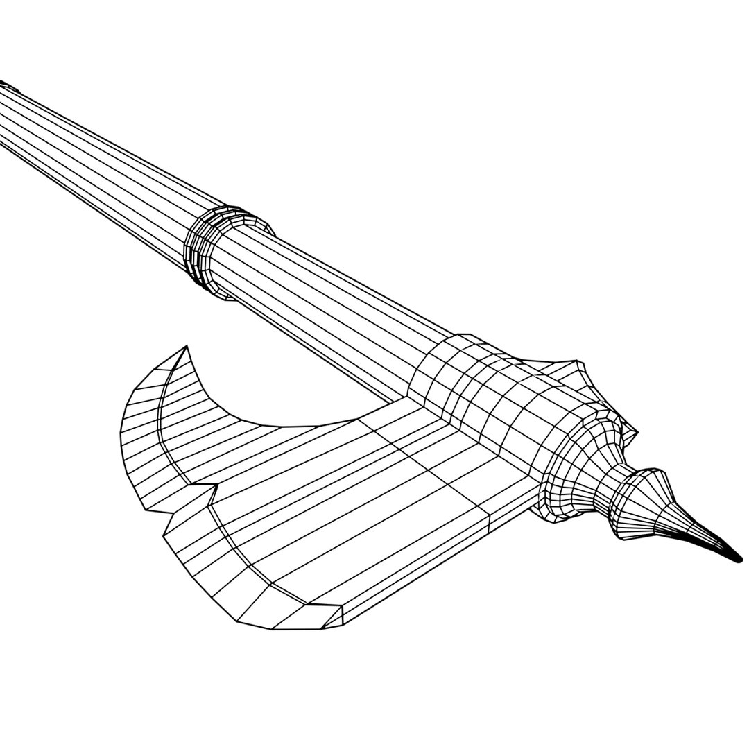 Blender unity axe 3D model - TurboSquid 1423726