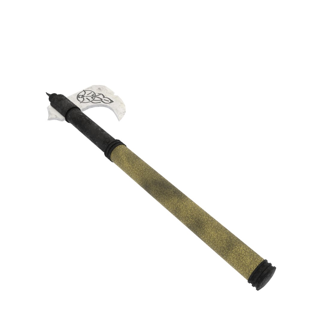 Blender unity axe 3D model - TurboSquid 1423726