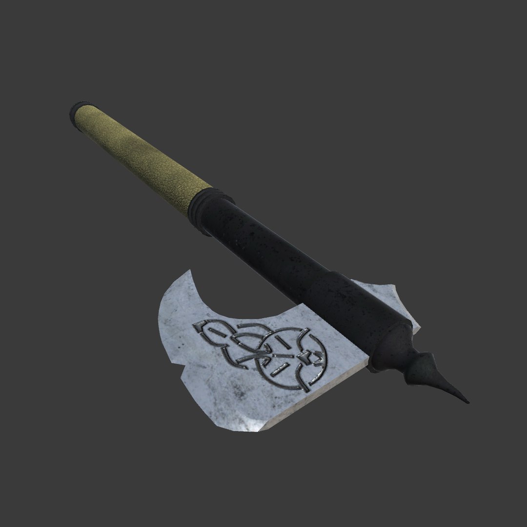 Blender unity axe 3D model - TurboSquid 1423726