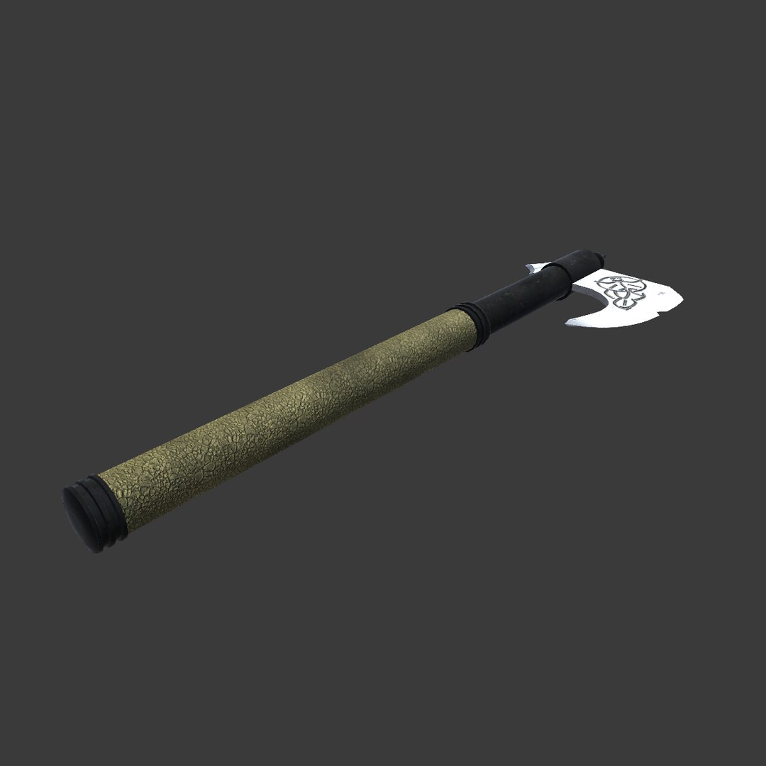 Blender unity axe 3D model - TurboSquid 1423726
