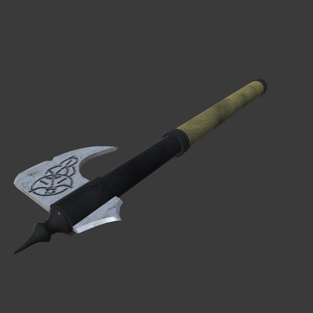 Blender unity axe 3D model - TurboSquid 1423726