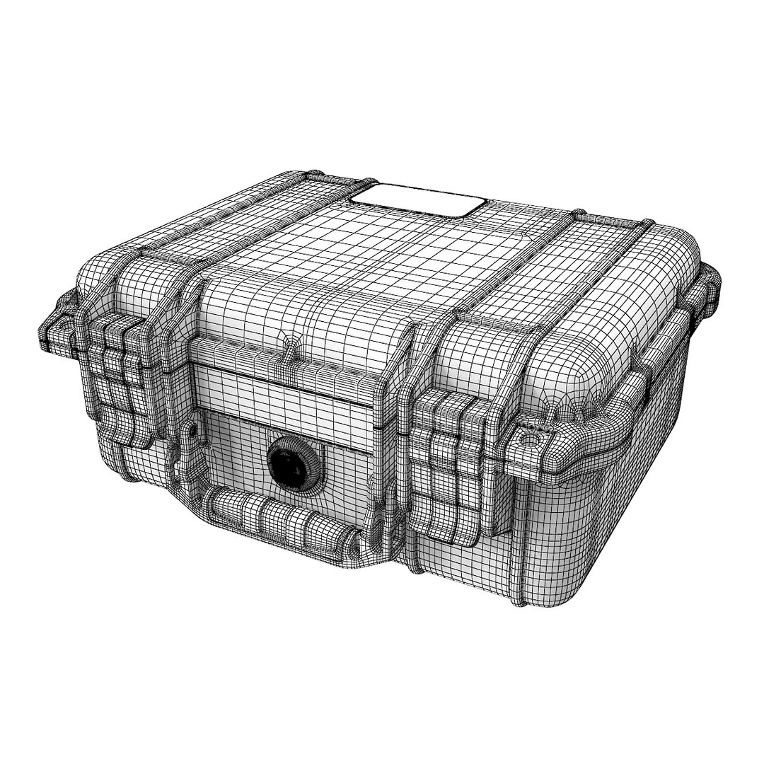 Pelican Case 3D Model - TurboSquid 1447615