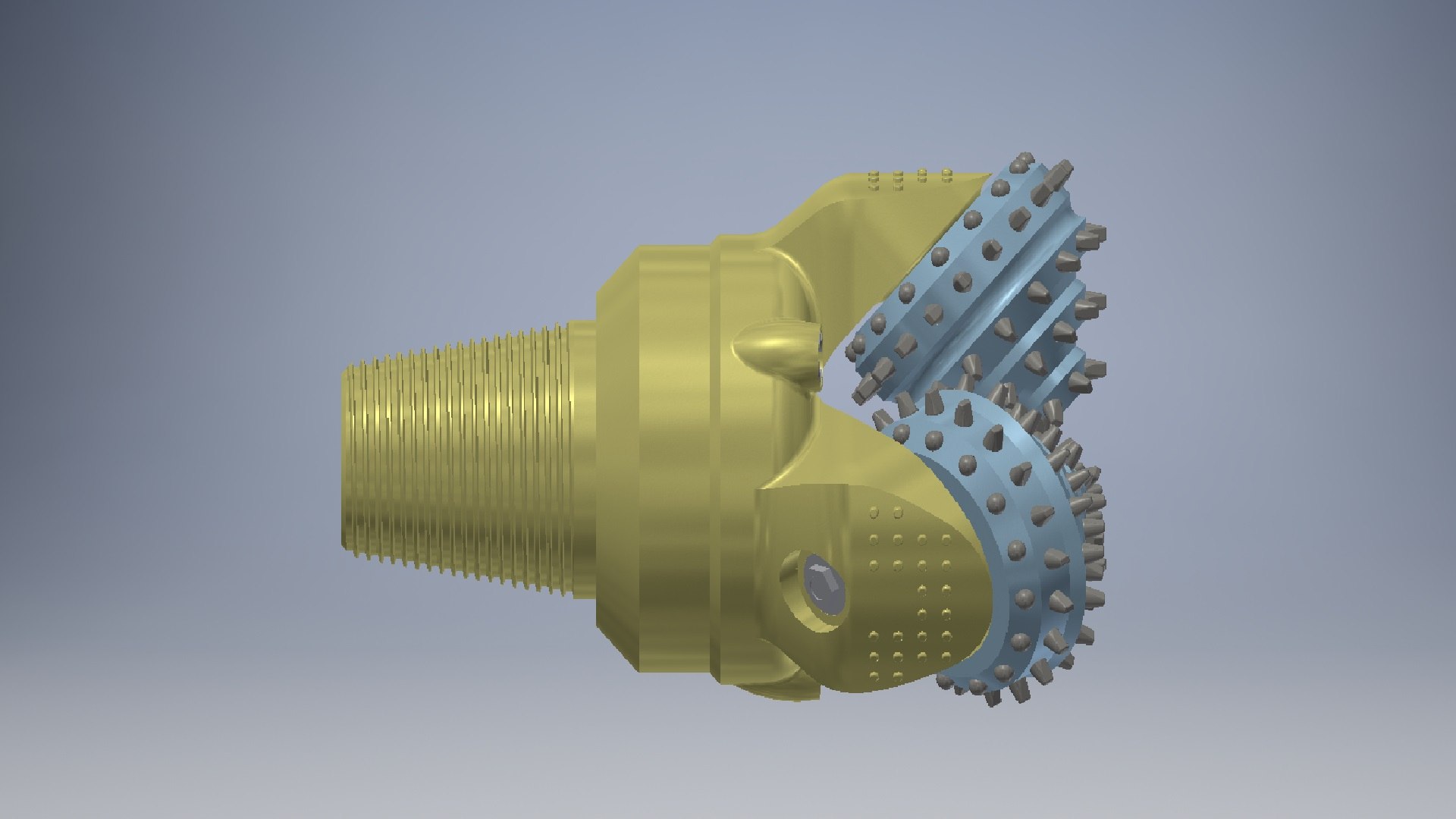 Tricone Drill Bit Assembly 3d Model 3D - TurboSquid 2251546