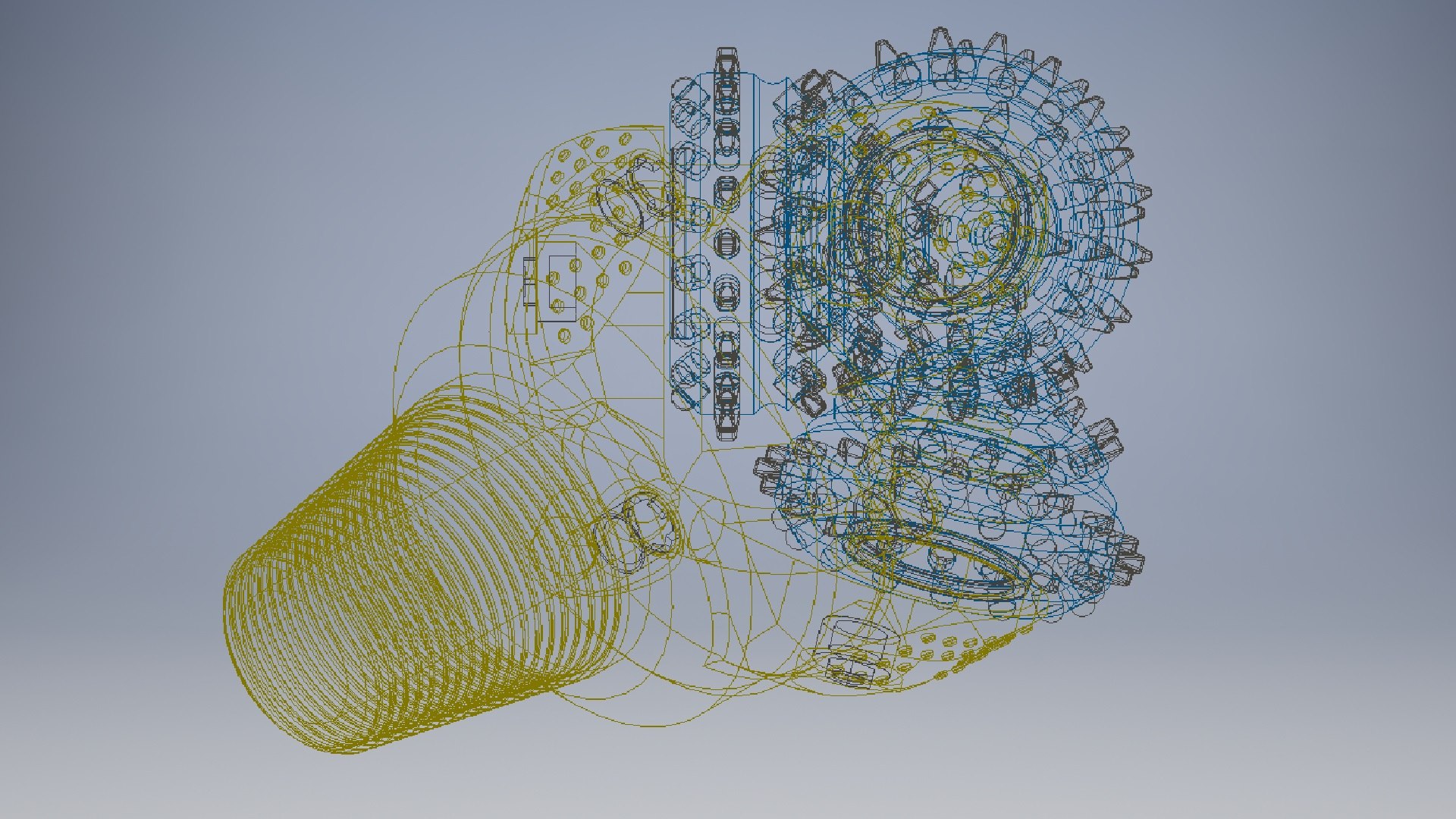 Tricone Drill Bit Assembly 3d Model 3D - TurboSquid 2251546