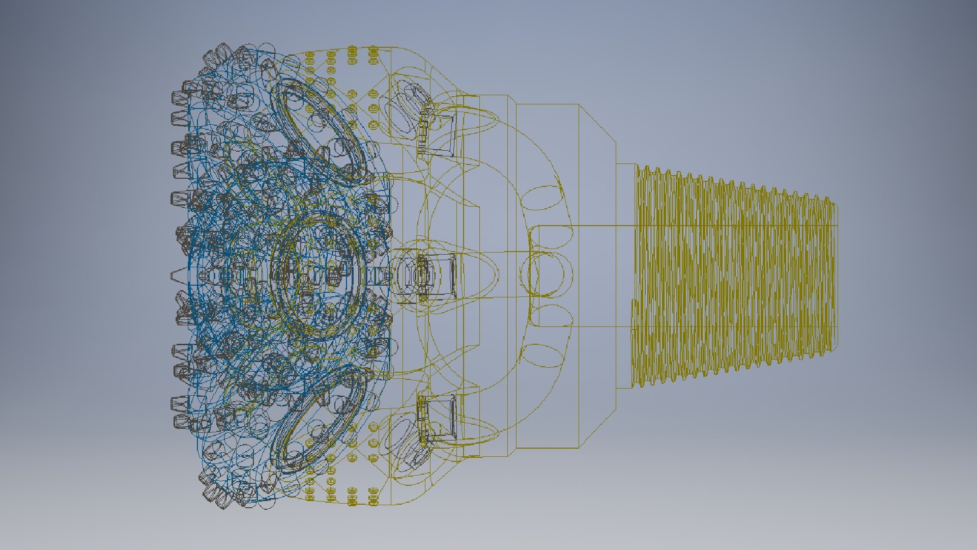 Tricone Drill Bit Assembly 3d Model 3D - TurboSquid 2251546