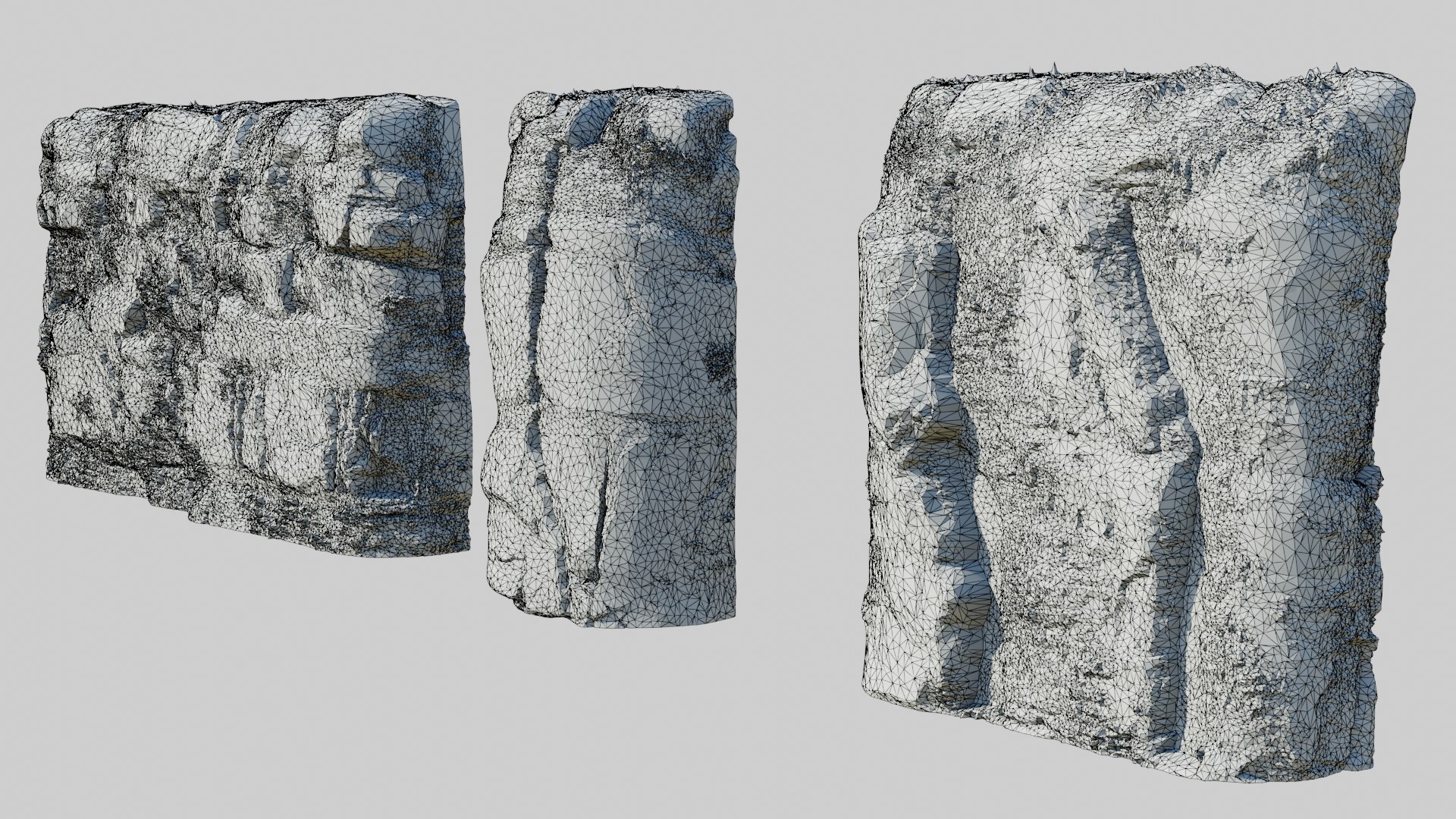 Mossy Cliff 3D Model - TurboSquid 1967457