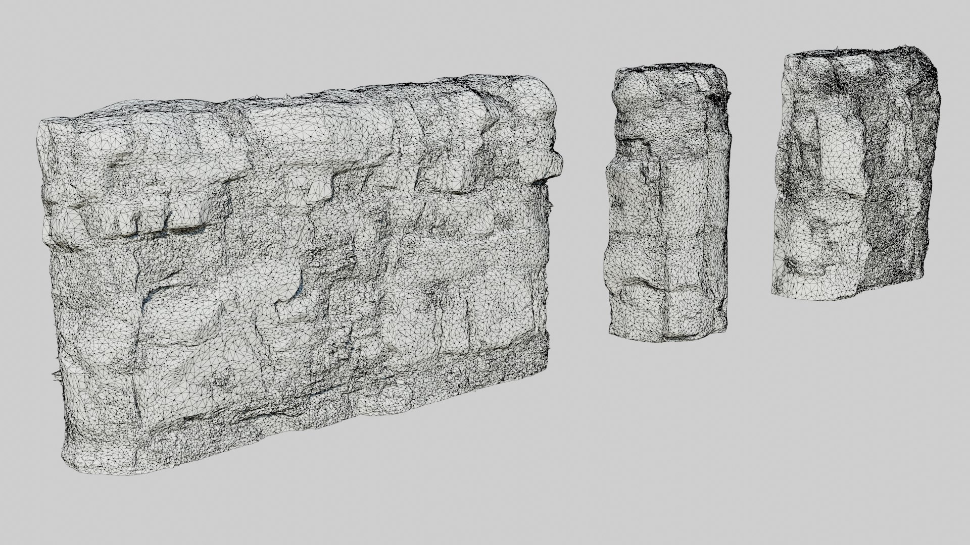 Mossy Cliff 3D Model - TurboSquid 1967457