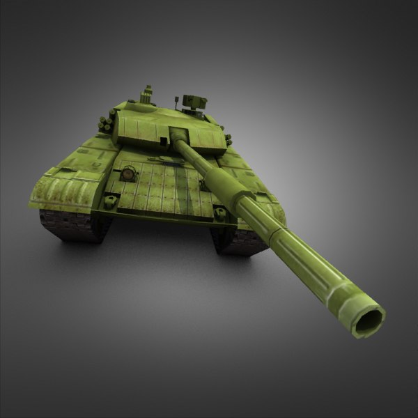 3d model ztz99 type 99 tank