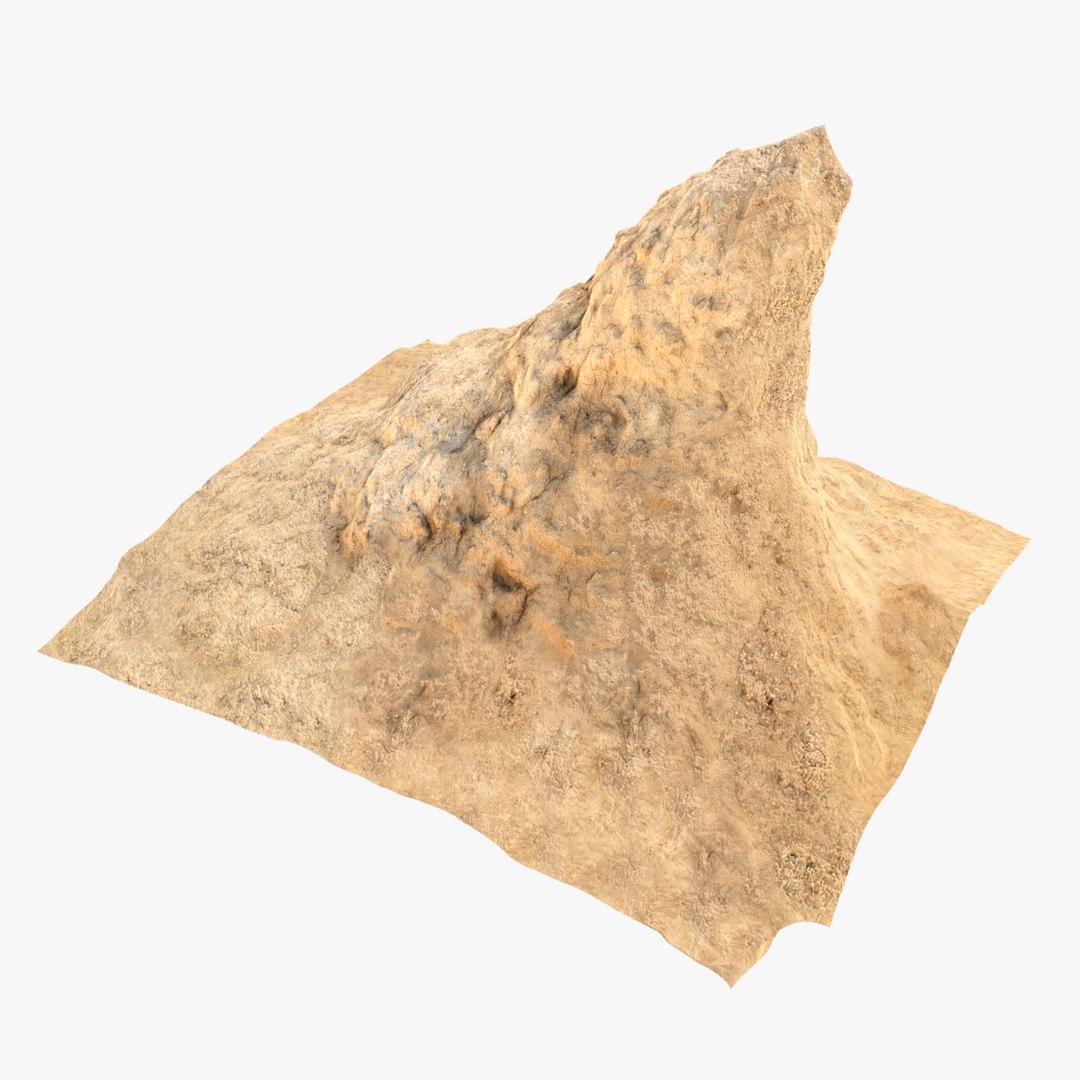 Namibian Termite Nest Mound 03 - Scan model - TurboSquid 2031503