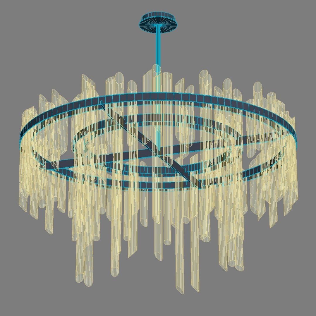 3D Wired Custom Lighting Model - TurboSquid 1279609