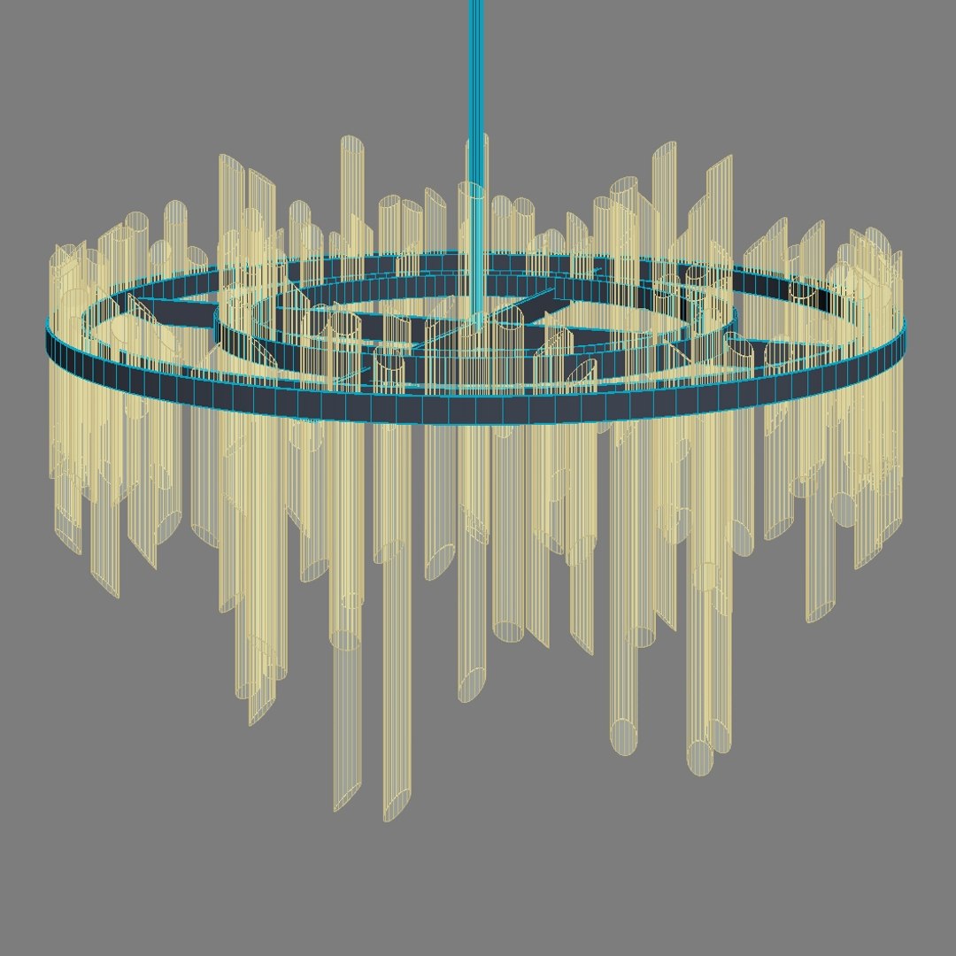 3D Wired Custom Lighting Model - TurboSquid 1279609