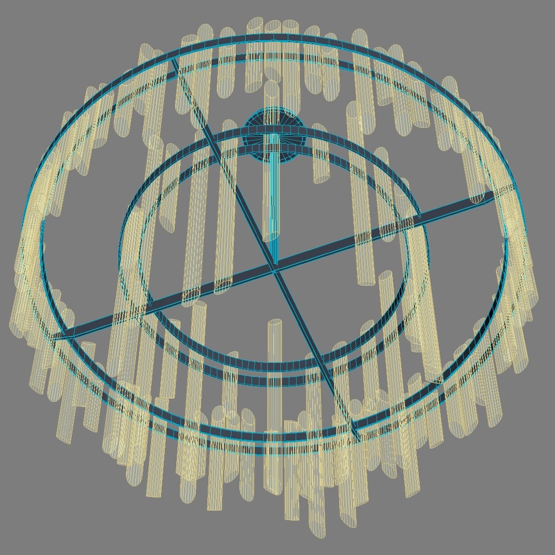 3D Wired Custom Lighting Model - TurboSquid 1279609