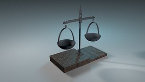 Balance Scale 3D Models for Download | TurboSquid