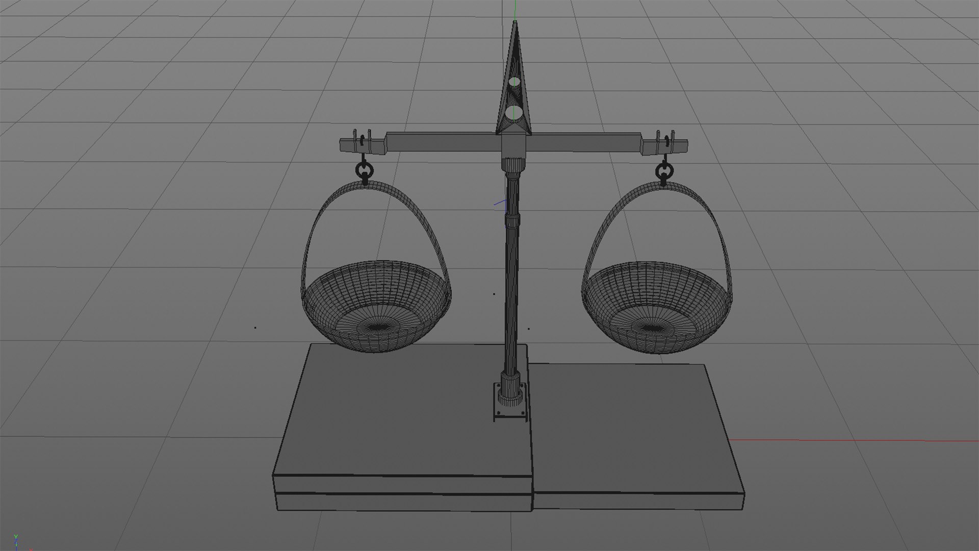 3D Model Balance Scales - TurboSquid 1975516