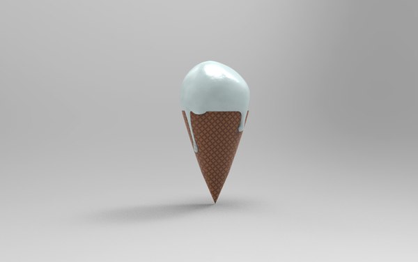 3D Ice cream model - TurboSquid 1946349