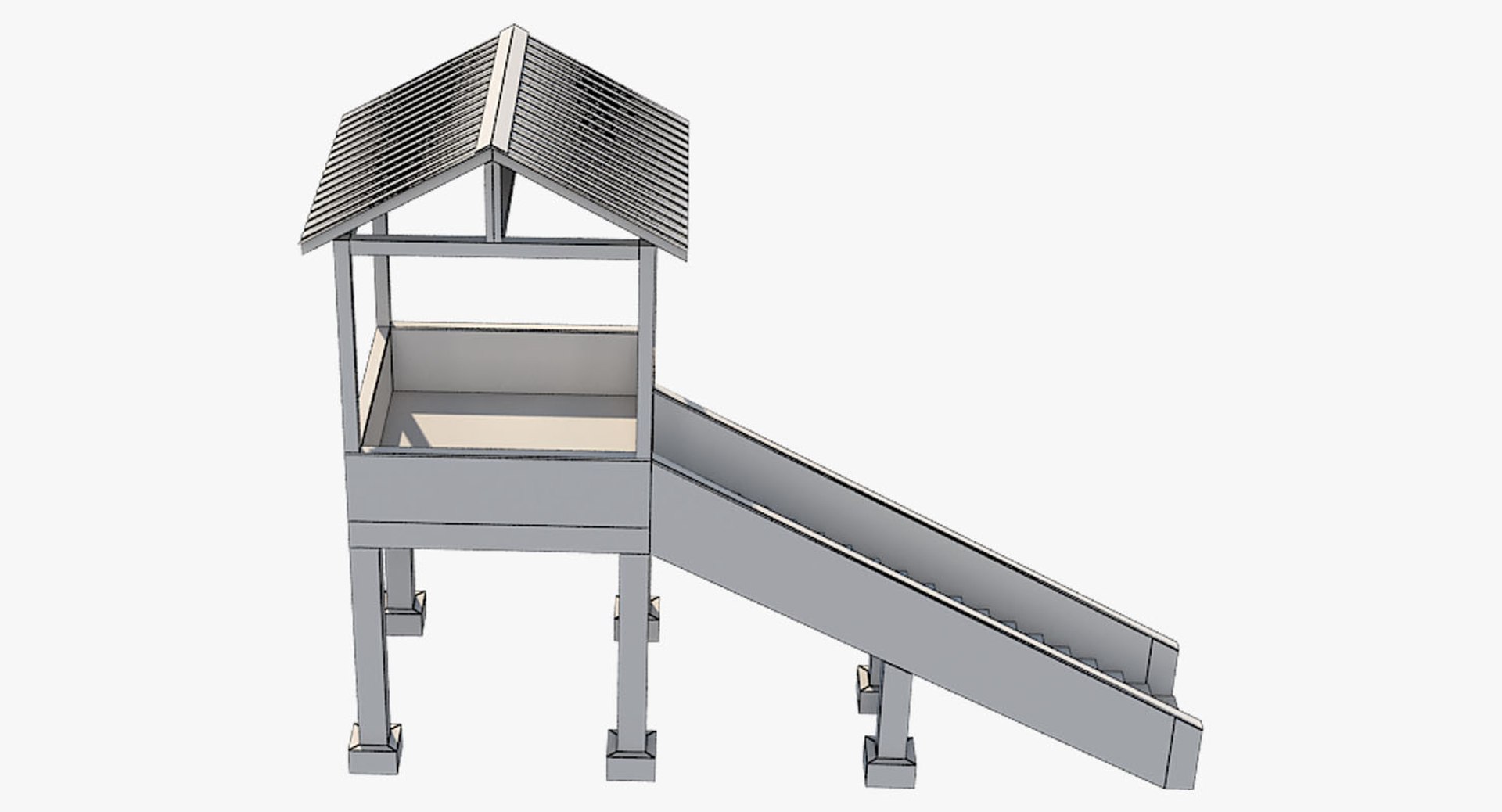 Platform 3 3D model - TurboSquid 1401501