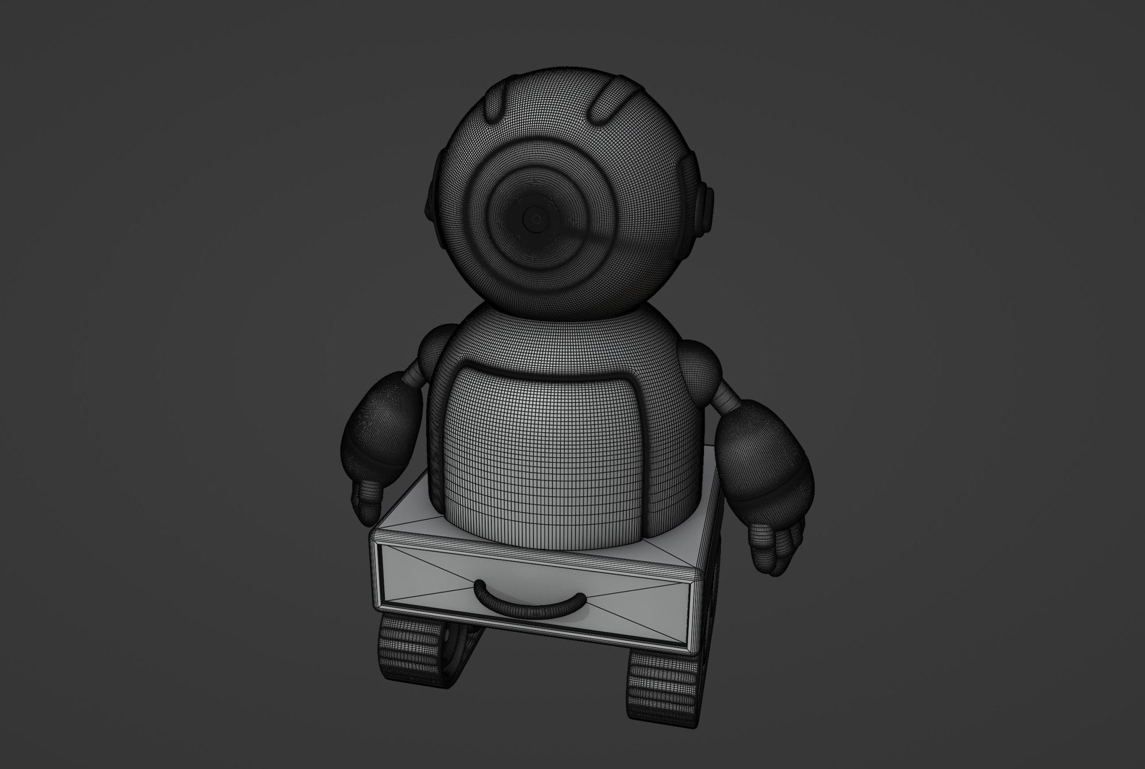 Friendly Robot Posable 3D - TurboSquid 2255503