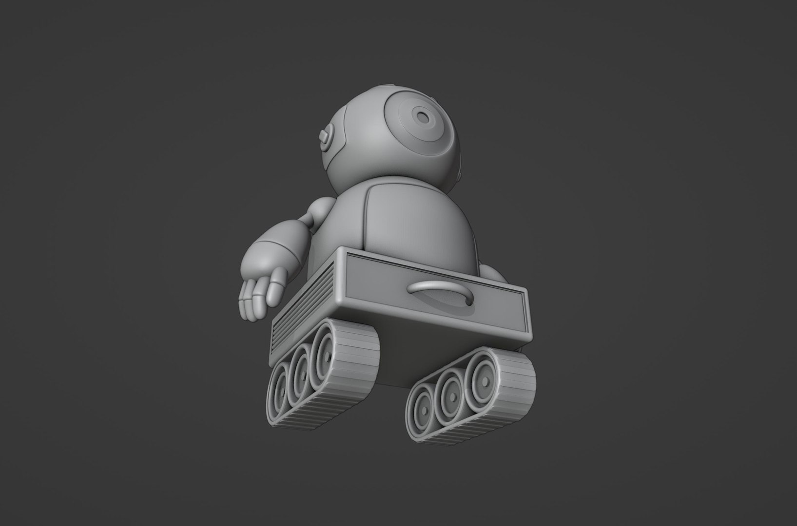 Friendly Robot Posable 3D - TurboSquid 2255503