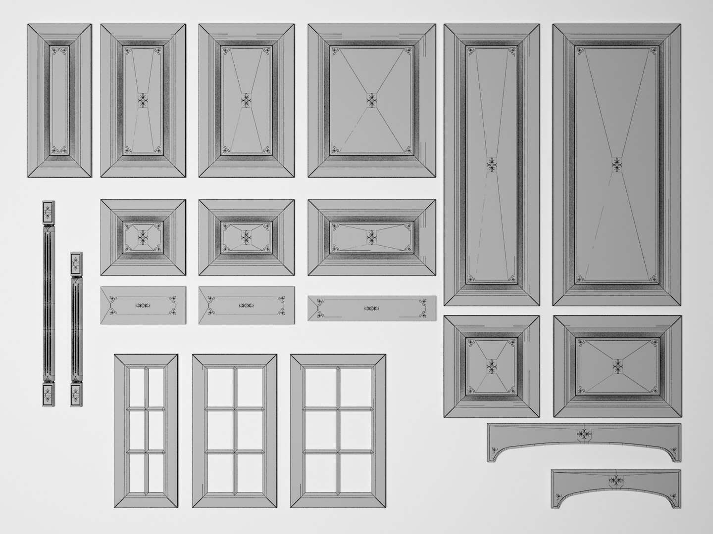 3d Cabinets Doors