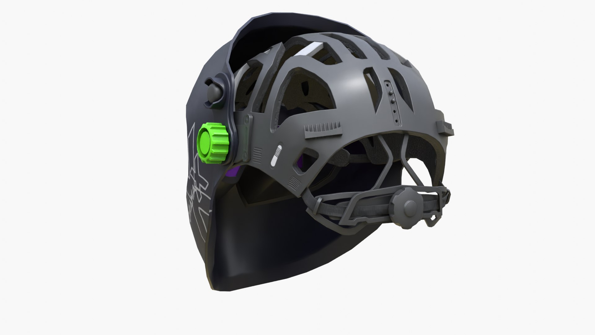 Welding Helmet 3D Model - TurboSquid 1990174