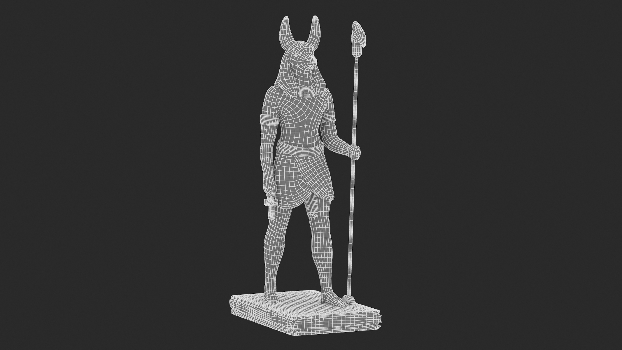 3D Egyptian Anubis model - TurboSquid 1806073