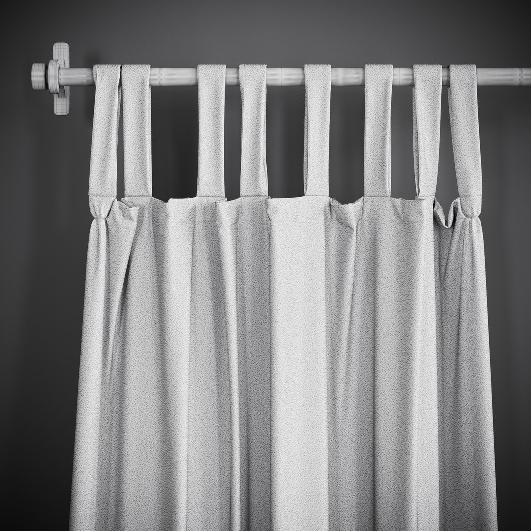 3D Model Curtains - TurboSquid 2035631